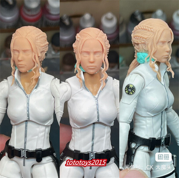 1/12 Head Sculpt Daenerys Targaryen Game of Thrones Fit 6'' Female ...