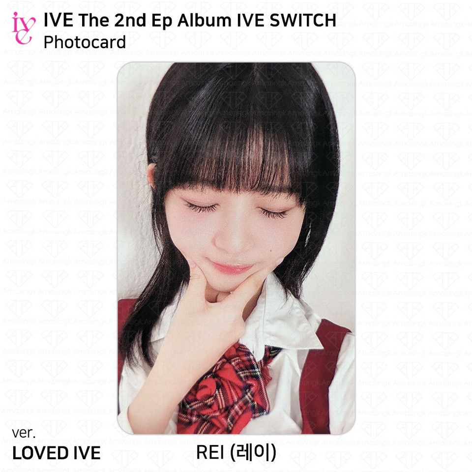 IVE 2nd EP Album IVE SWITCH Official Photocard Postcard Heart Card ...