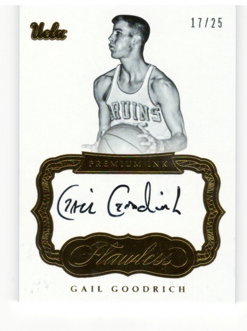 2017 Panini Flawless Collegiate Premium Ink #PIGG Gail Goodrich /25 | eBay