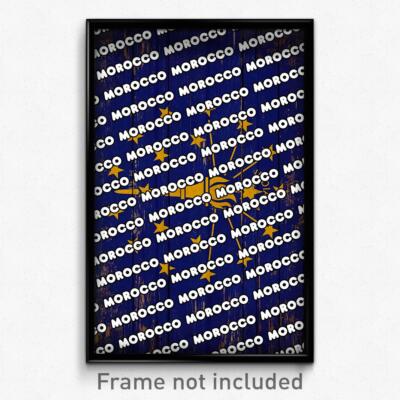 Morocco Indiana Poster (IN City Souvenir 11x17 Town Print) | eBay