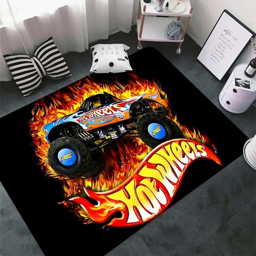 Hot Wheels Carpet Living Room Decor Rug Doormat Welcome Mat Non slip ...