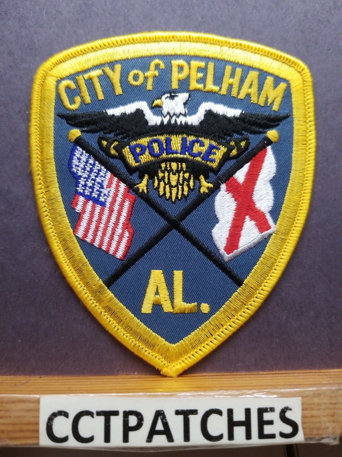 CITY OF PELHAM, ALABAMA POLICE SHOULDER PATCH AL | eBay