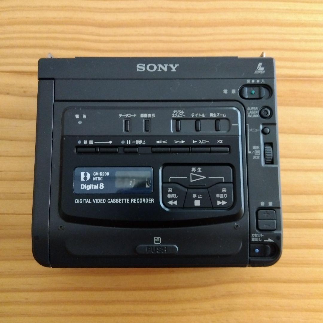 SONY GV-D200 Digital8 Hi8 Video8 Digital 8 Player Recorder VCR Deck | eBay