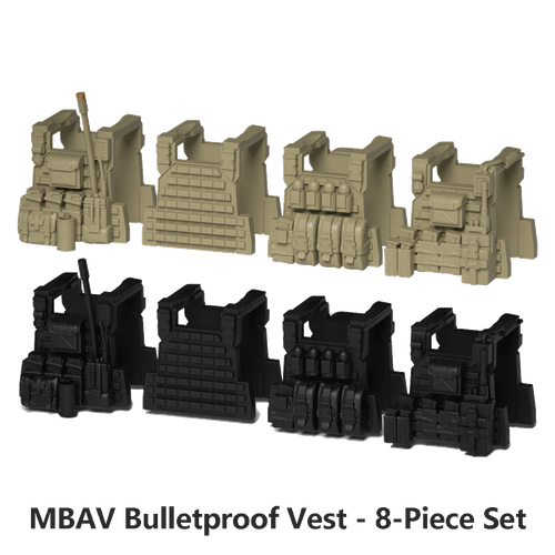 MBAV Bulletproof Vest with Long Radio And Grenade Vest Gear for ...