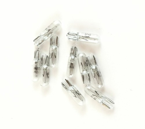 10 X W2, 3W Lamp 12V 2,3W W2x4.6d all Glass Bulb Interior | eBay