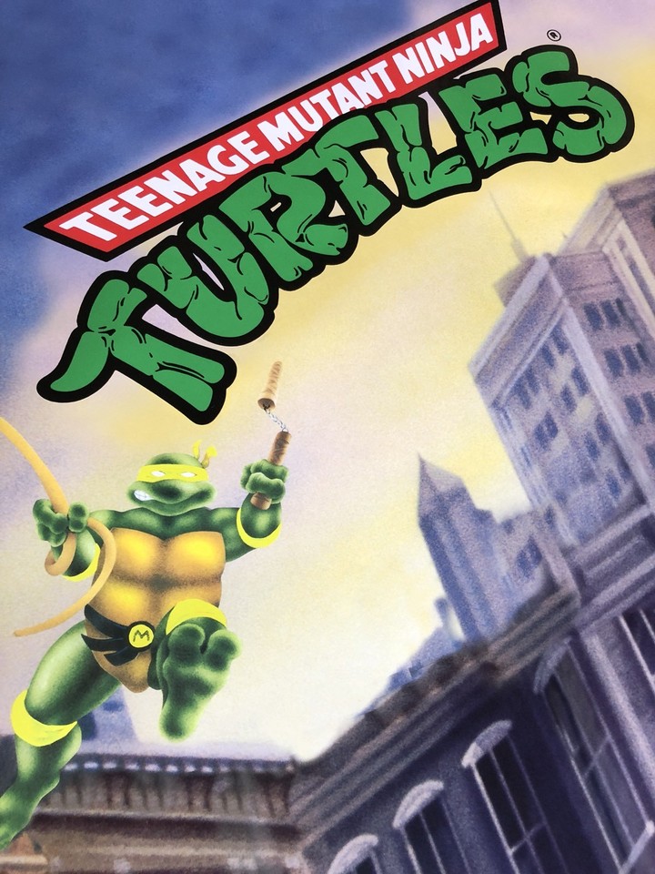Teenage Mutant Ninja Turtles Arcade Side Art Artwork Overlay TMNT CPO ...