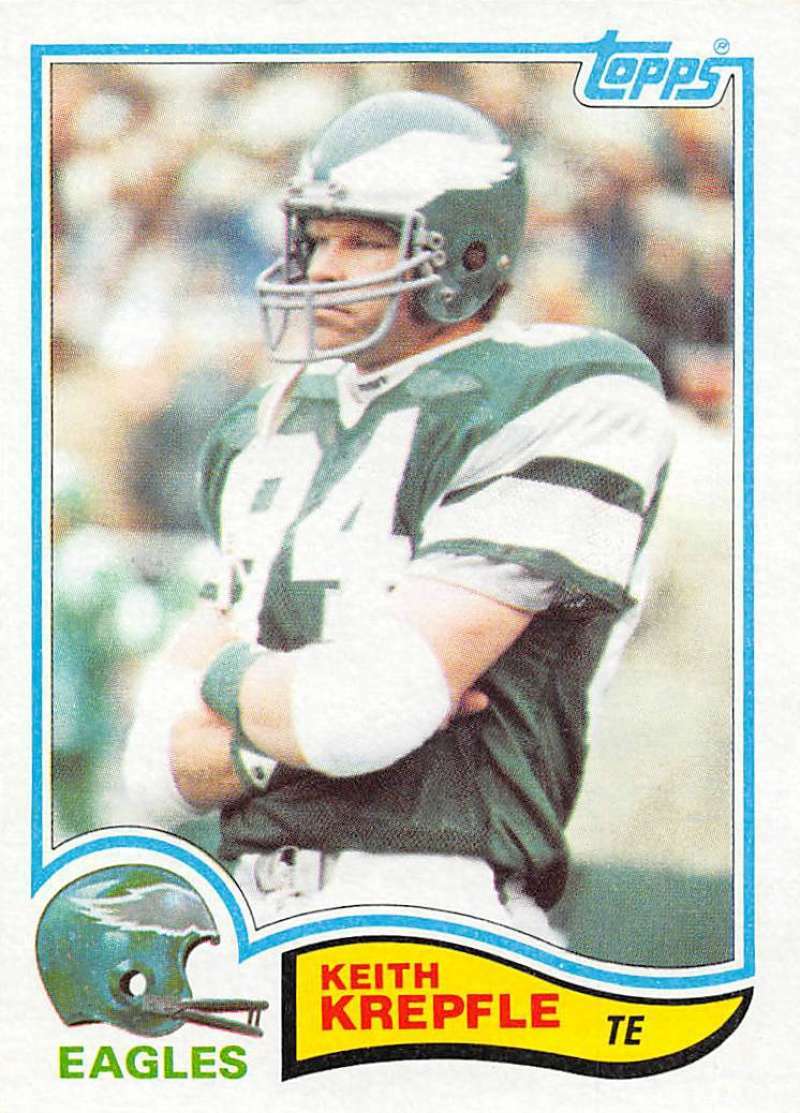1982 Topps #449 Keith Krepfle Eagles NM-MT | eBay