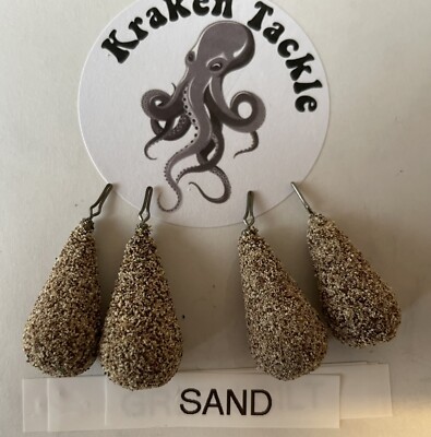 Drop Shots SET OF 8 X 20g SAND COLOUR Pike, Chub, Pirch, Zander, LRF ...
