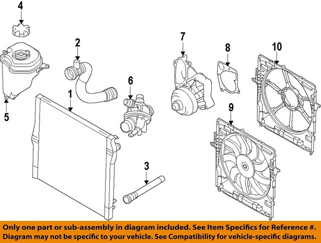 BMW 11517805812 Genuine OEM Factory Original Water Pump for sale online ...