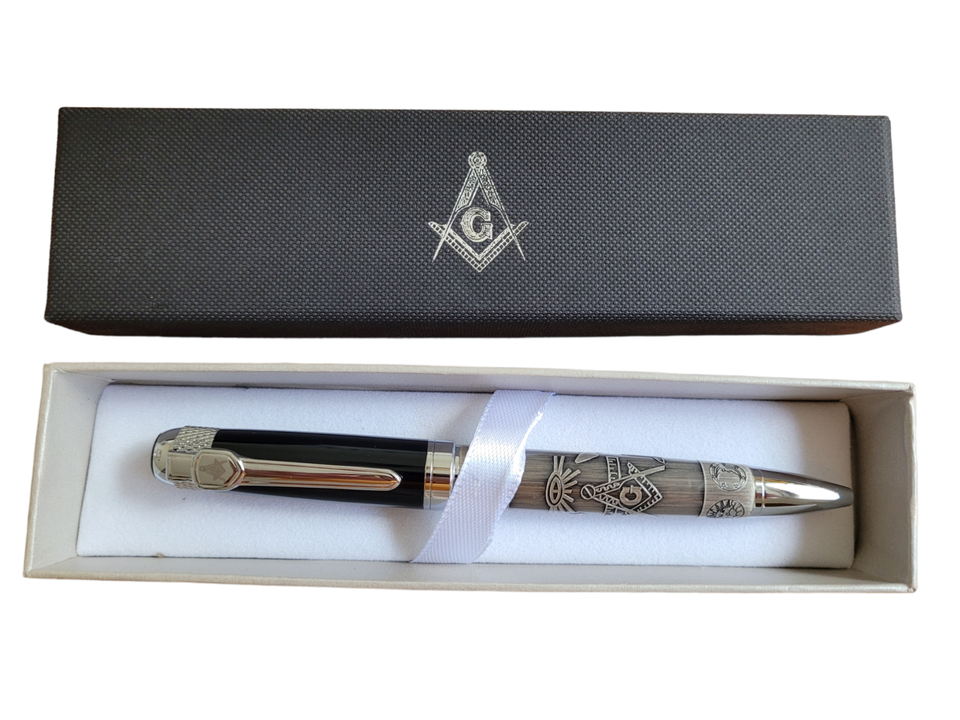 Masonic High Quality Ballpoint Pen Heavy Weight Mason Freemason Pen W ...