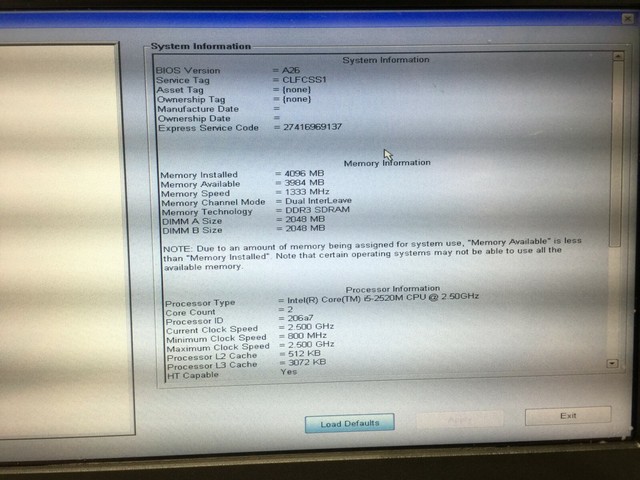 Dell Latitude E6420 XFR Rugged Laptop 14" LCD Screen Model P21g P21G001 ...