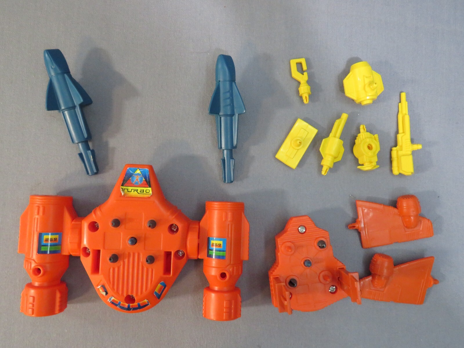 Centurions Max Ray's "TIDAL BLAST" 100% complete Nice Shape Kenner 1986 ...