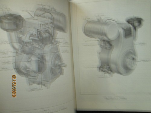 Wisconsin Engines Model AENL Instruction Book & Parts List Manual ...