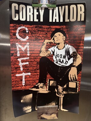 Corey Taylor CMFT Slipknot Signed Poster | eBay