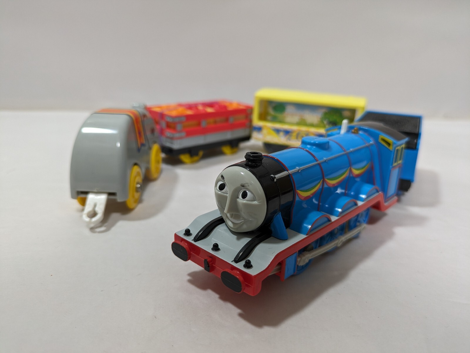 TOMY Plarail Gordon and Zoo Wagons Complete Set Thomas & Friends Very ...