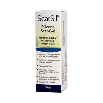 SCAR HEAL SILICON SCARGEL 30ML SCARSIL SILICONE SCAR-GEL | eBay