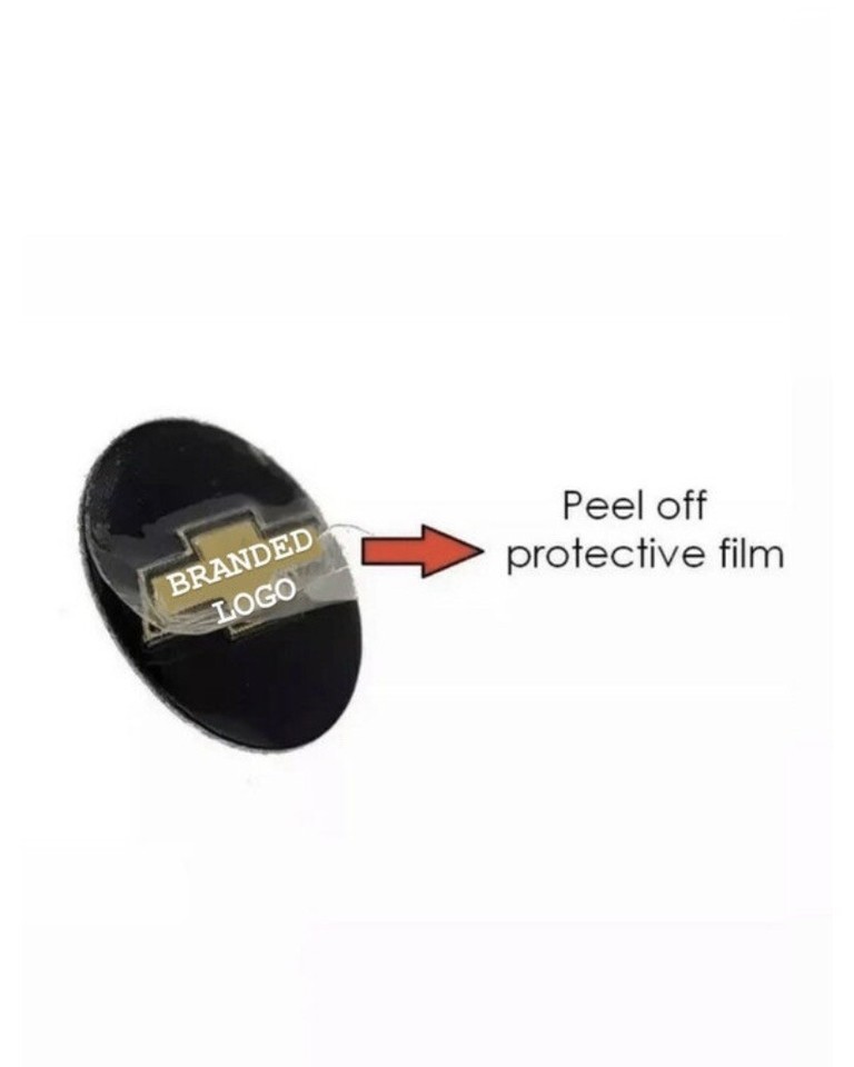 NEW HONDA 2pcs 14mm Circular Key Fob Emblem Sticker Decal Badge FREE ...