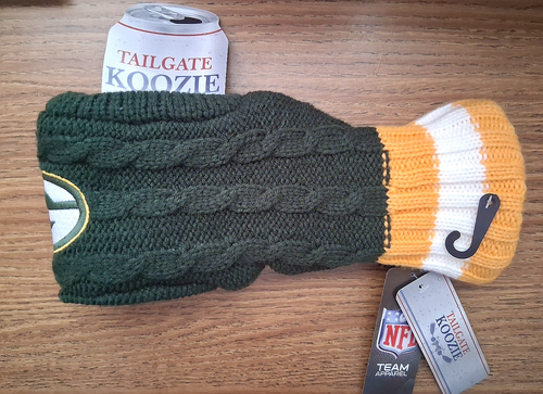 New With Tags-Green Bay Packers NFL Licensed Knit Bottle/Can Koozie ...