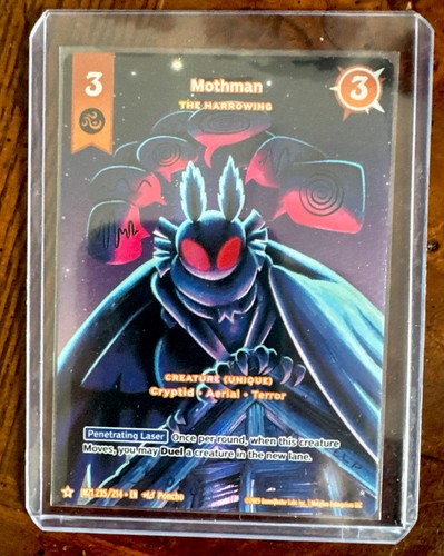 Meatzoo Base Set 2025 Mothman Secret Rare Alt Art MZ1 235/214 | eBay
