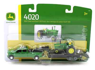 LP81853 John Deere ERTL 1/64 4020 Tractor with Truck and Trailer | eBay