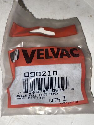 Velvac Toggle Full Boot - Black, 090210 | eBay