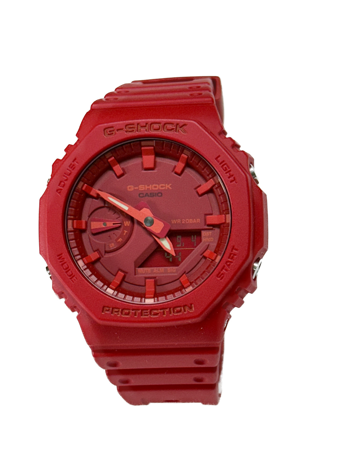 Casio GA2100-1ADR Red Analog Digital G shock watch hot seller NEW