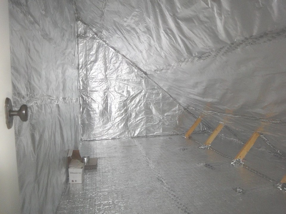 1000 sqft NASA Tech 1/4 Perf Reflective Foam Core Attic House ...