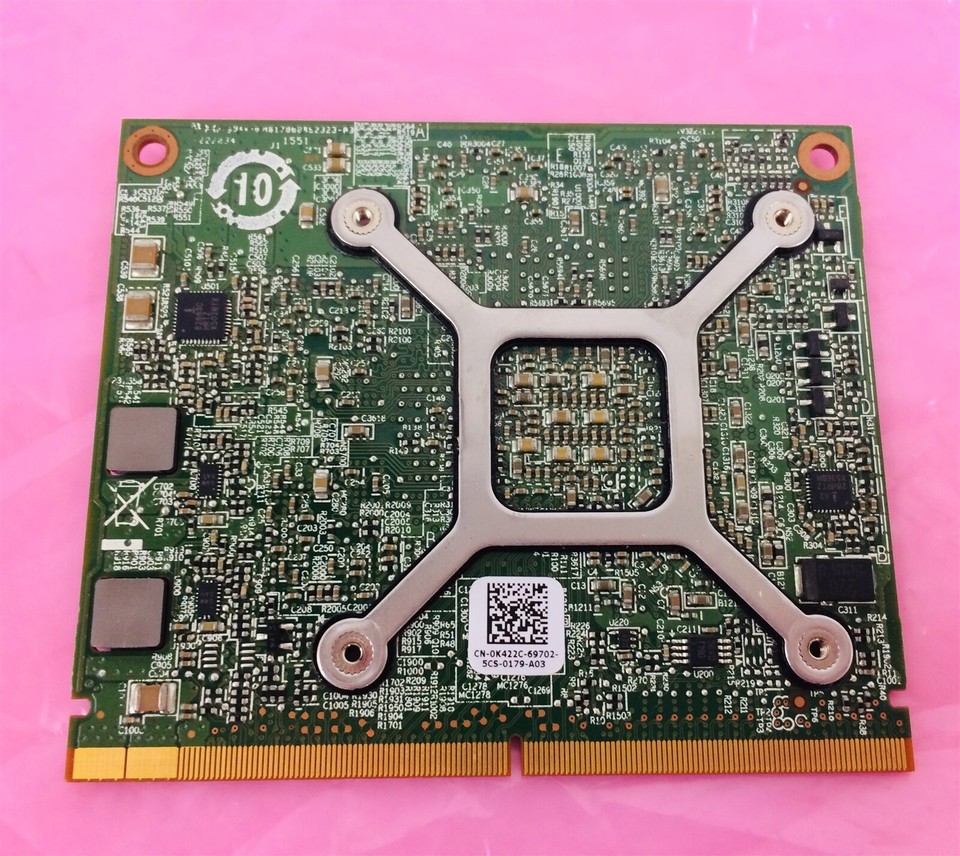 Dell Precision 7510 7520 7710 7720 2GB AMD FirePro M5100 Video Card ...