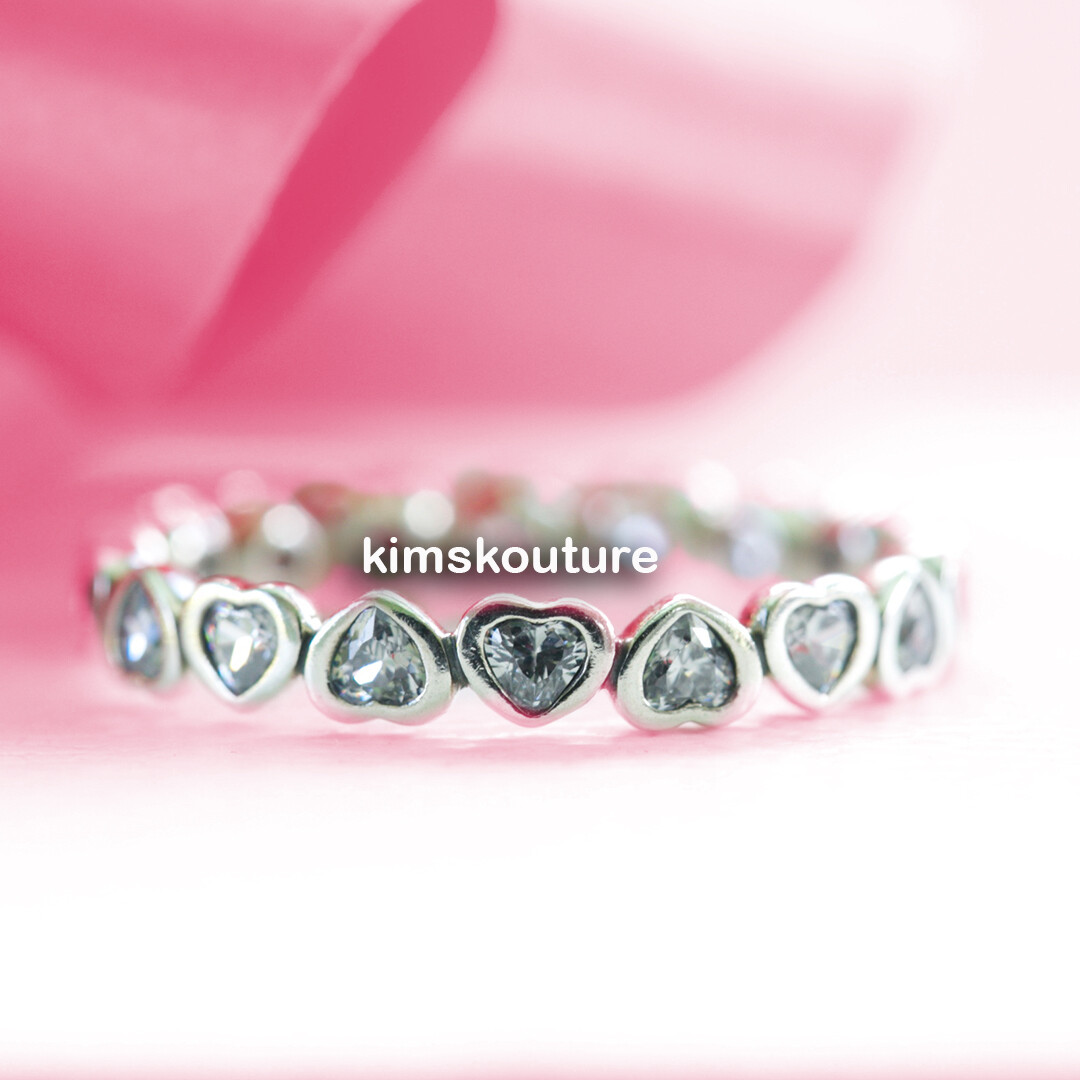 Authentic Pandora Sterling Silver Forever More Ring 190897CZ | eBay