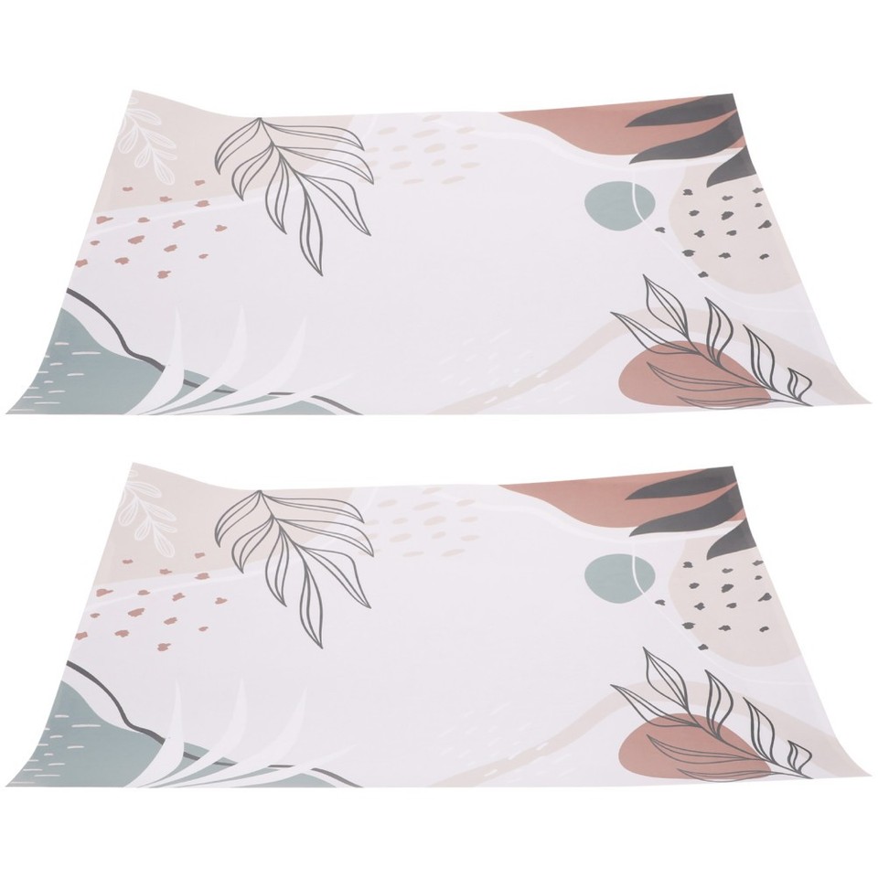 1 Set Laptop Skin Decals Leaves Pattern PC Cover Computer Art Decal ...