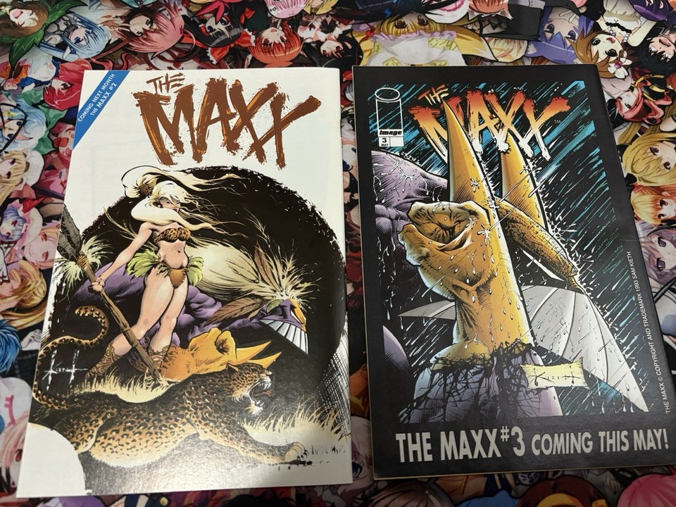 Solid NM Copies Of The Maxx #s 1 & 2. Image Comics Sam Keith Art. | eBay