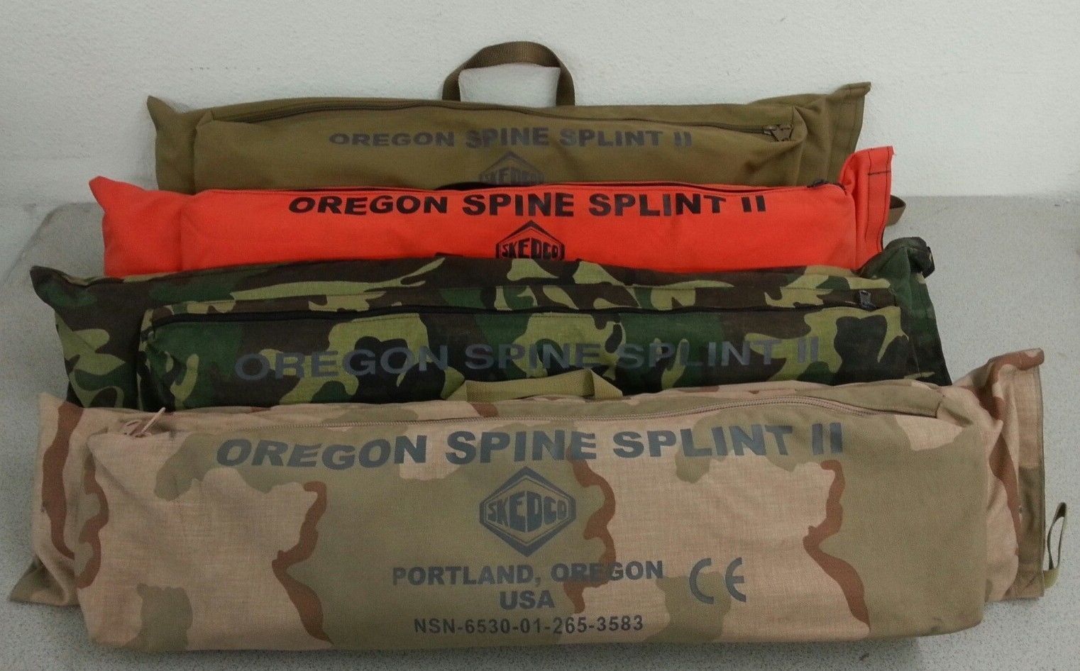 NEW Skedco Oregon Spine Splint II - Choose from 4 Different Colors | eBay