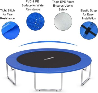 12ft Replacement Trampoline Pad Cover Safety Outdoor（Pad Only） | eBay ...