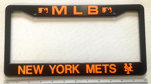 *New* MLB New York Mets License Plate Frame (Made of Heavy Plastic) | eBay