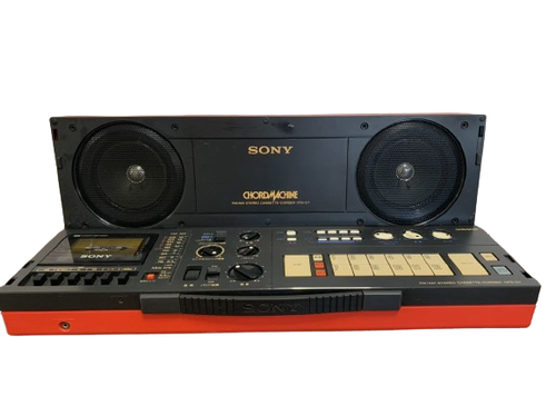 SONY CHORD MACHINE CFS-C7 FM/AM Stereo Radio Cassette 1982 Retro audio ...