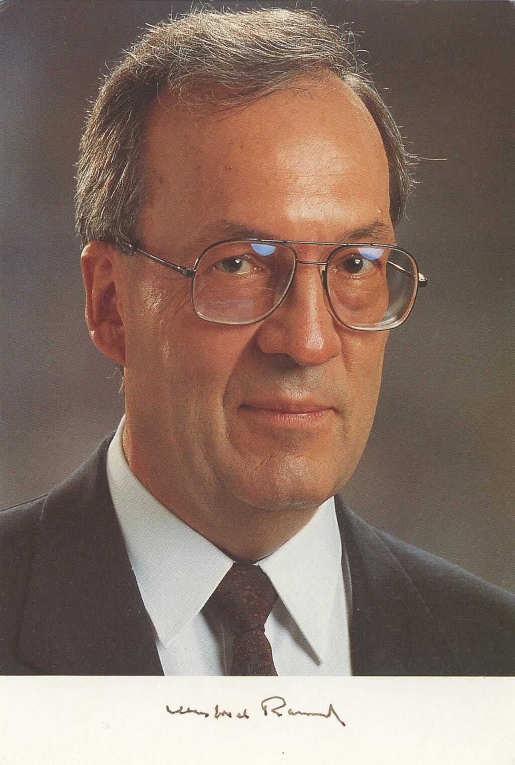 Manfred Rommel- Signed Photograph (German Politician) | eBay