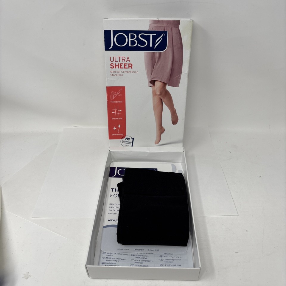 JOBST UltraSheer SoftFit Knee High w/Technology Band Closed Toe 15 ...