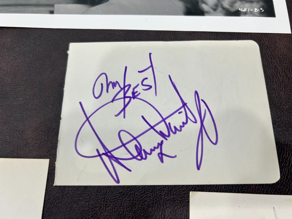 HUGE FRANK SINATRA CAL NEVA LODGE MEMORABILIA AUTOGRAPHS RAT PACK ...