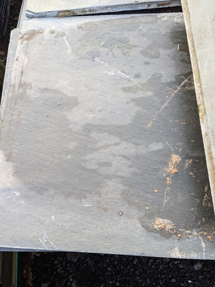 RECLAIMED SLATE SLABS NATURAL SLATE FLOOR STONE SLABS FLAGSTONES | eBay UK