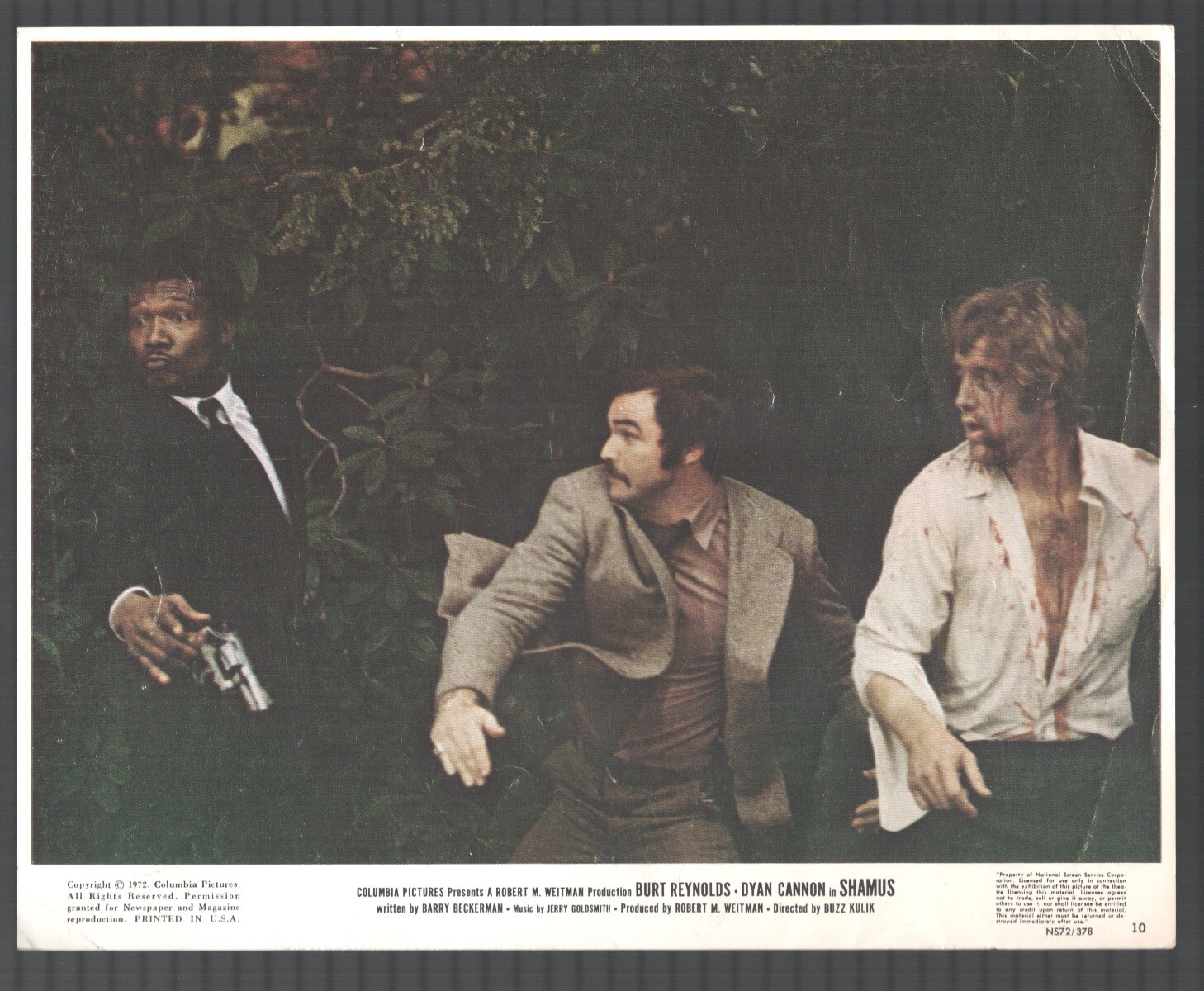 Shamus 8x10 Movie Still Burt Reynolds | eBay