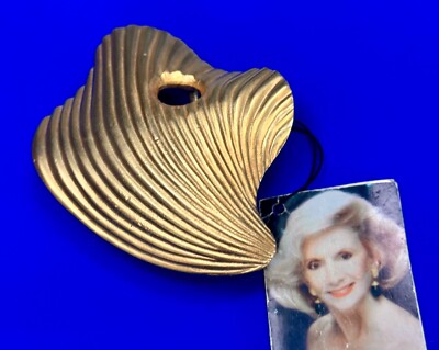 Susan Maddox gold tone abstract style NOS belt buckle | eBay