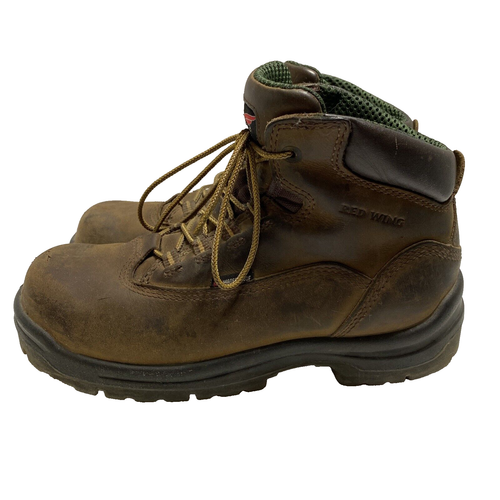 Red Wing Steel Toe Work Boots ASTM F 2413-11 Womens Sz 8 B Brown Lace ...