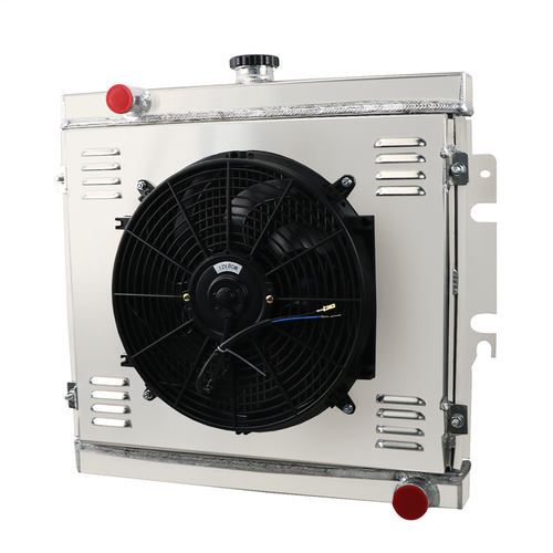 3 Row Radiator Shroud Fan Kit For Chrysler Valiant CL CM 4.3 VJ VH VK ...