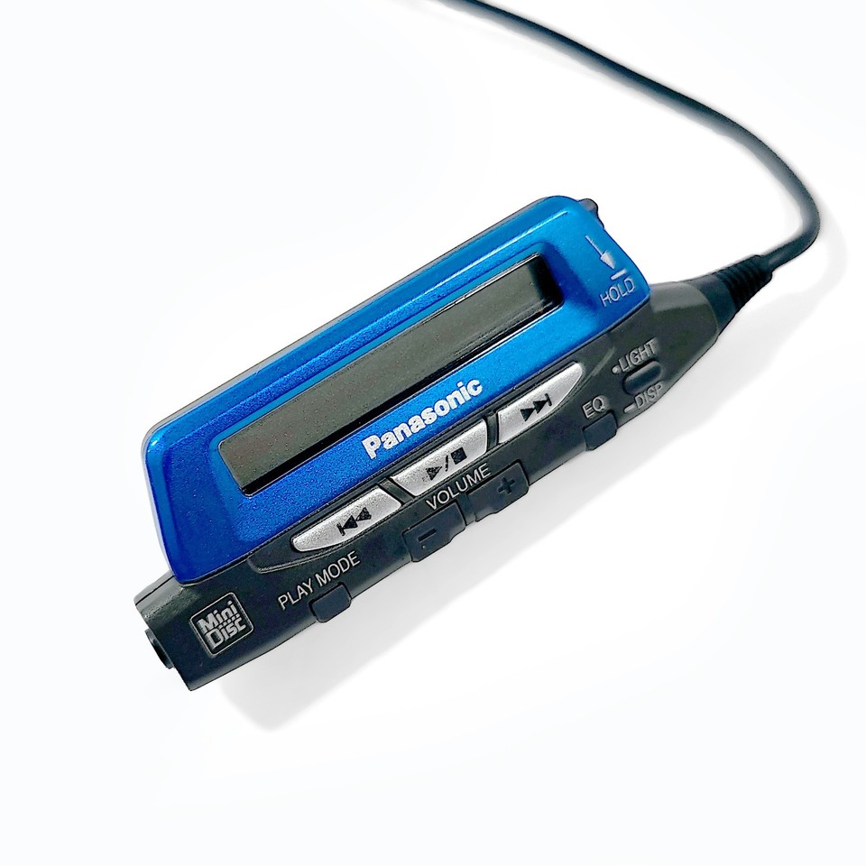 Panasonic MiniDisc Inline Remote Control Flat Type - Tested Working MD ...