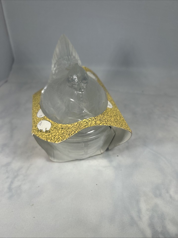 Vintage Glass Hen Candy Dish Bonbonniere Container 1971 French Luminarc ...