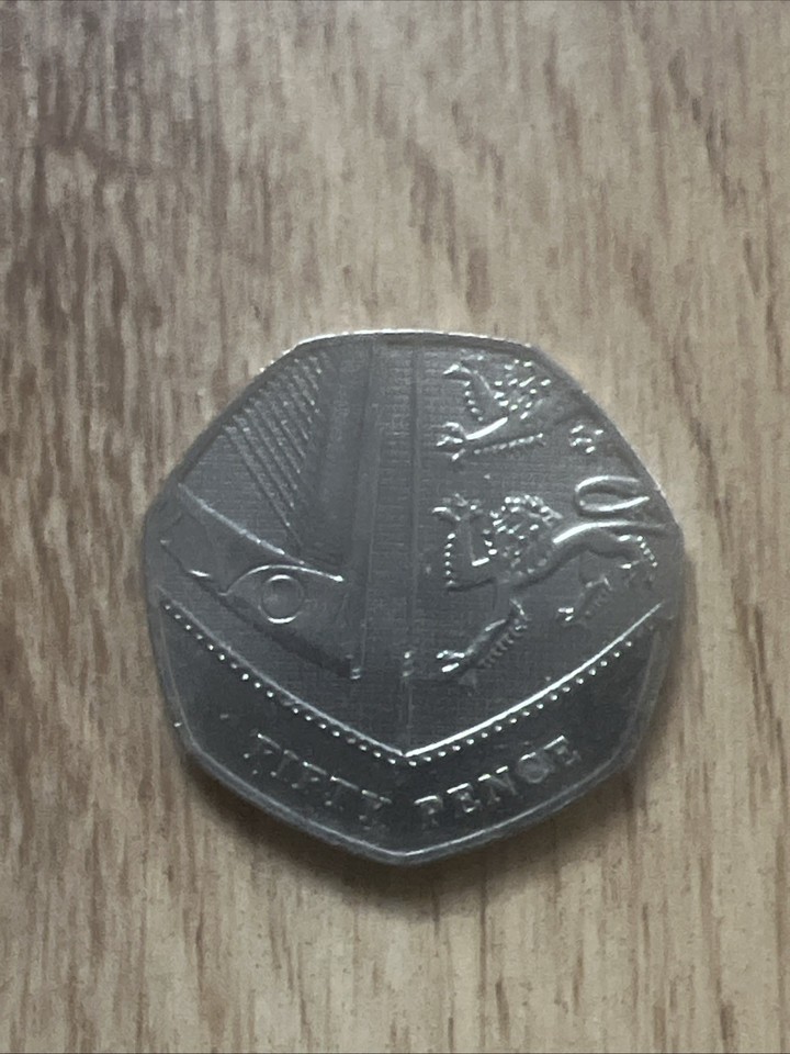 Rare 50p Royal Shield 2019 Coin | eBay UK