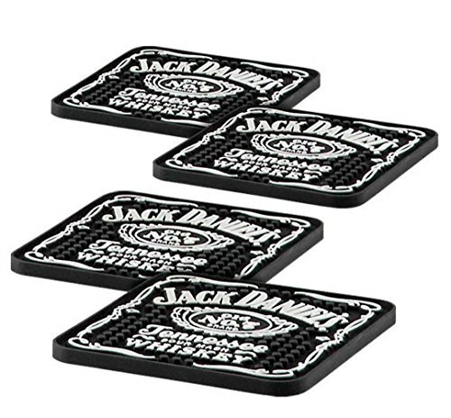 Jack Daniels Rubber Coaster Set | eBay