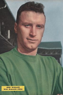 Football Photo>JOCK WALLACE West Bromwich Albion 1959-60 | eBay