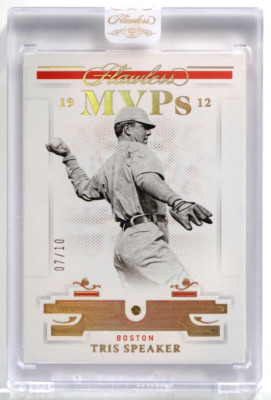 2016 Panini National Treasures Flawless Diamond #47 Tris Speaker #7/10 ...