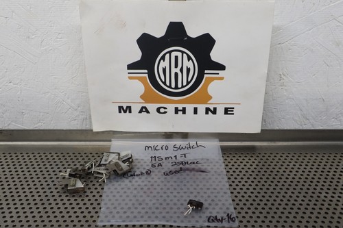 Micro Switch 11SM1-T Snap Action Switches 5A 250VAC Used W/ Warranty ...